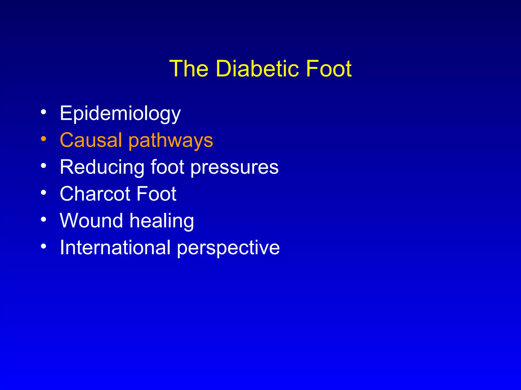 1362557110 diabetic foot an overview | PPT