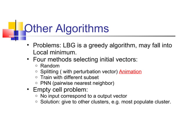 vector QUANTIZATION | PPT | Programming Languages | Computing