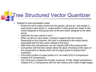 vector QUANTIZATION | PPT