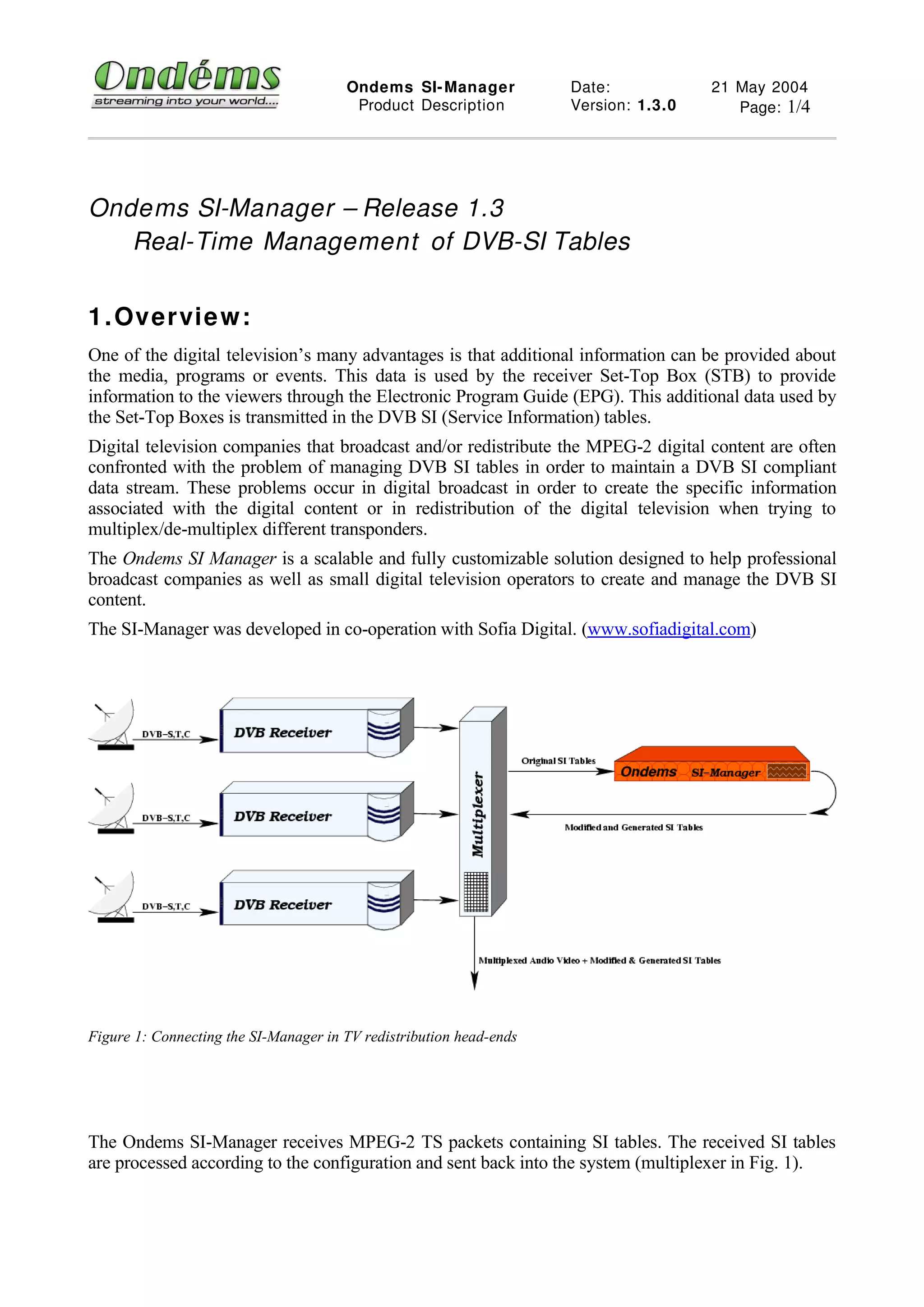 SI-Manager-ProductDescription | PDF