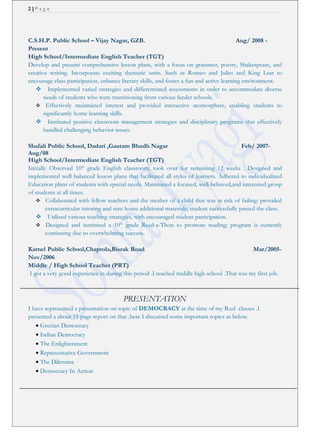 sonia resume | PDF