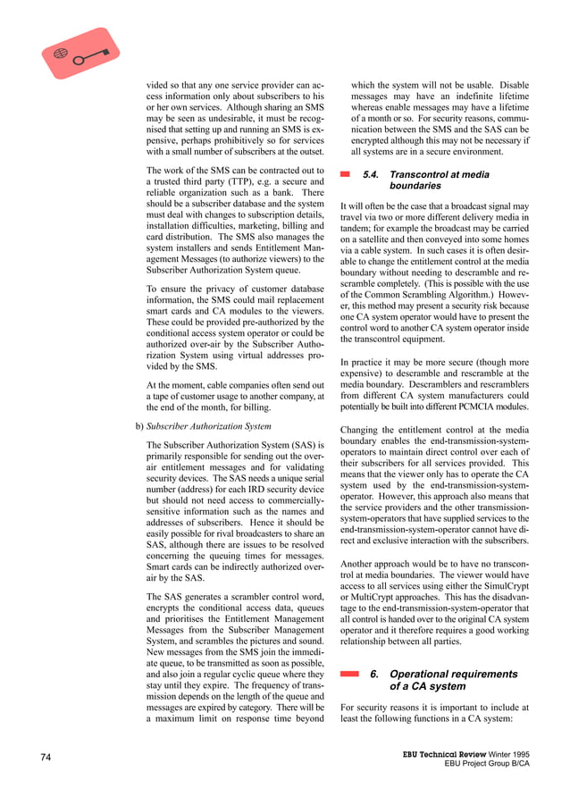 conditional access system | PDF
