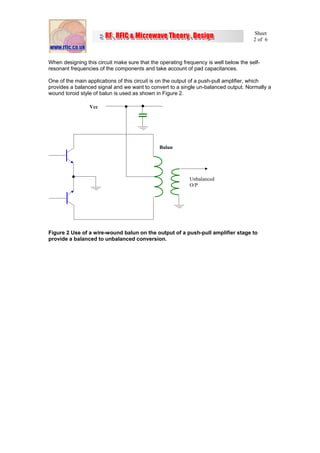 Balun_Design | PDF