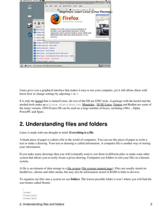 beginner.en.print | PDF | Operating Systems | Computer Software and Applications
