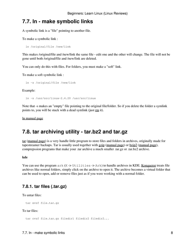 beginner.en.print | PDF | Operating Systems | Computer Software and Applications
