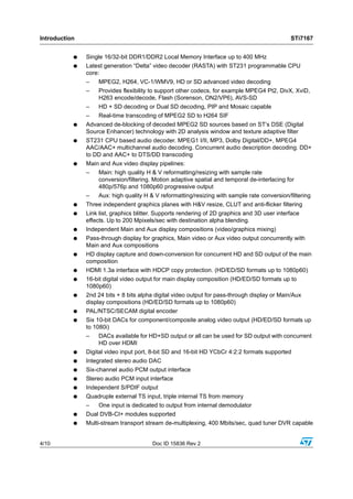 ADVANCED DVB-C,DVB-S STB DEMOD | PDF