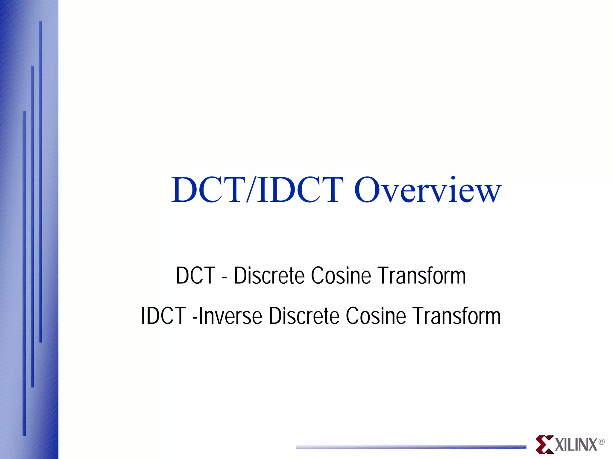 Discrete cosine transform | PDF