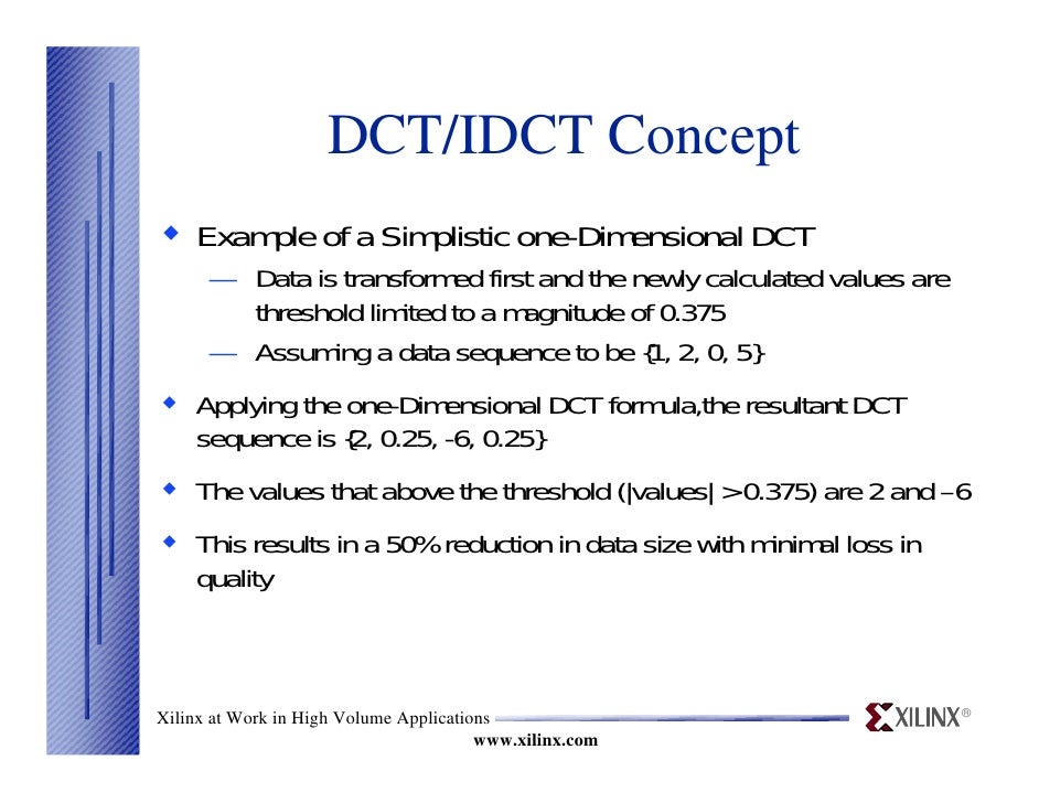 Discrete Cosine Transform