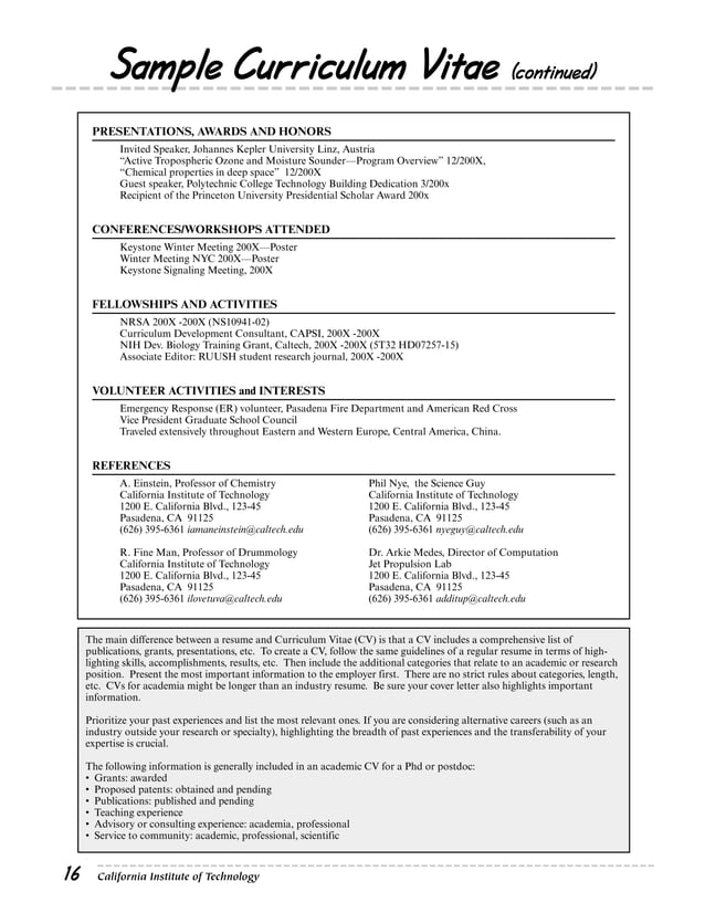 Resume_Guide | PDF