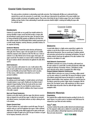 coax_construction | PDF | Science