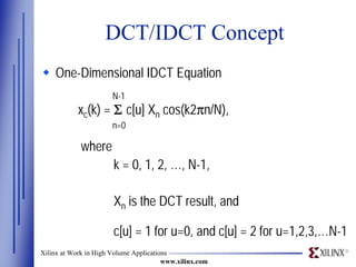 Discrete cosine transform | PPT