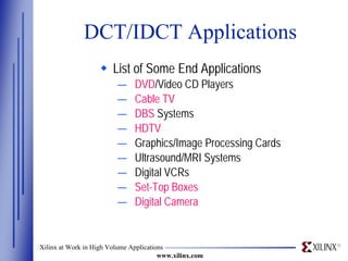 Discrete cosine transform | PPT