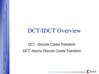 Discrete cosine transform | PPT