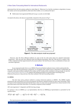 A New Sales Forecasting Model for International Restaurants | PDF