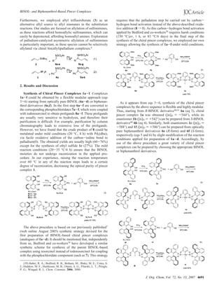 Synthesis and Catalytic Application of Chiral 1,1′-Bi-2-naphtholand ...