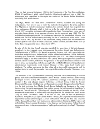 Historical Perspective on the Challenge Facing the Somali Sacral Unity | PDF