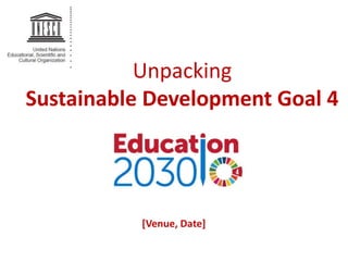SDG 4 | PPT