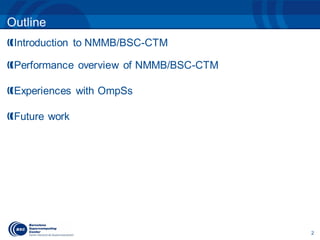 Optimizing an Earth Science Atmospheric Application with the OmpSs Programming Model | PDF ...