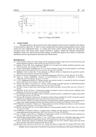 Multiple Inverters Operated in Parallel for Proportional Load Sharing in Microgrid | PDF