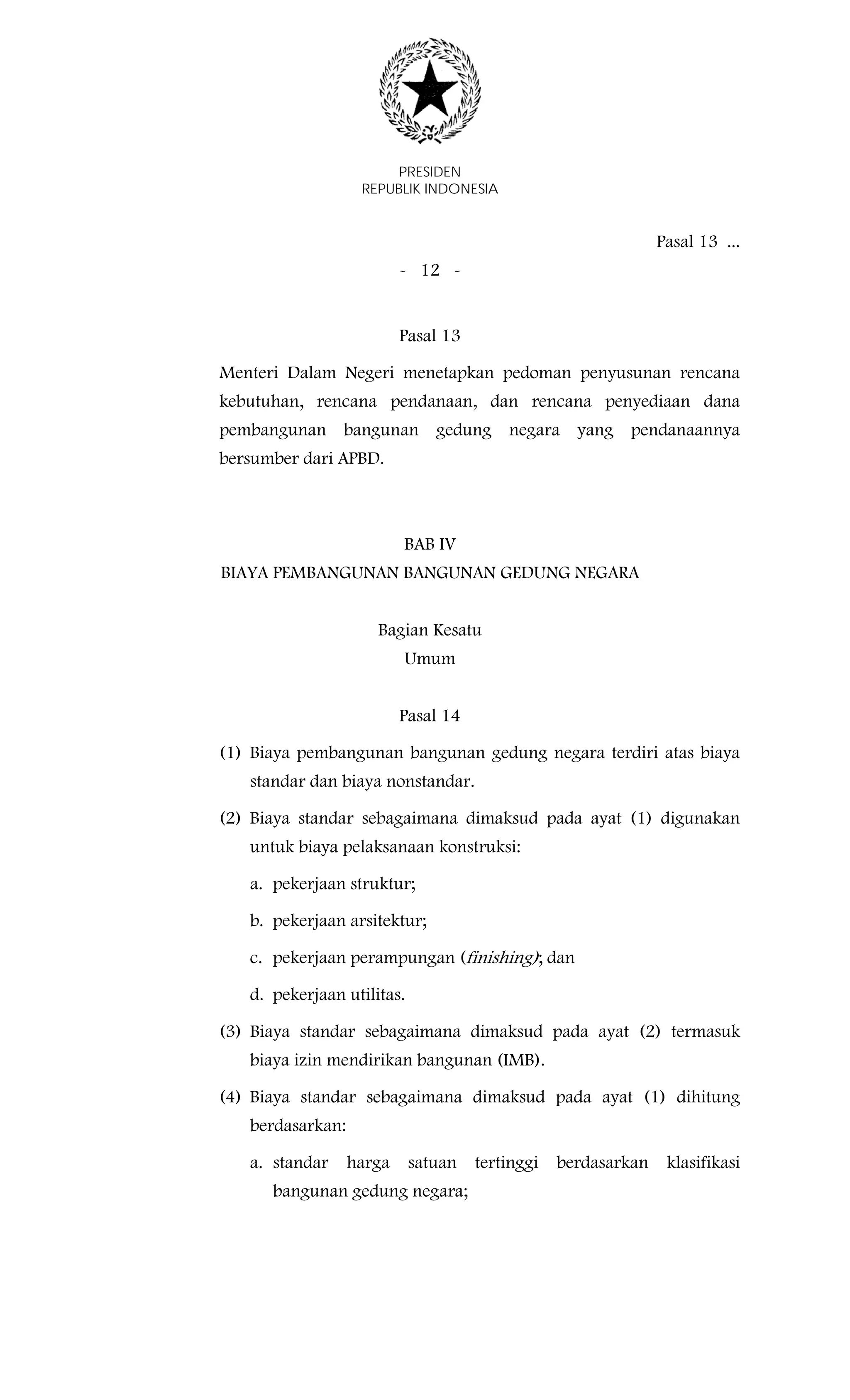 136980210 pembangunan-bangunan-gedung-negara-perpres-no-73-2011-pdf | PDF