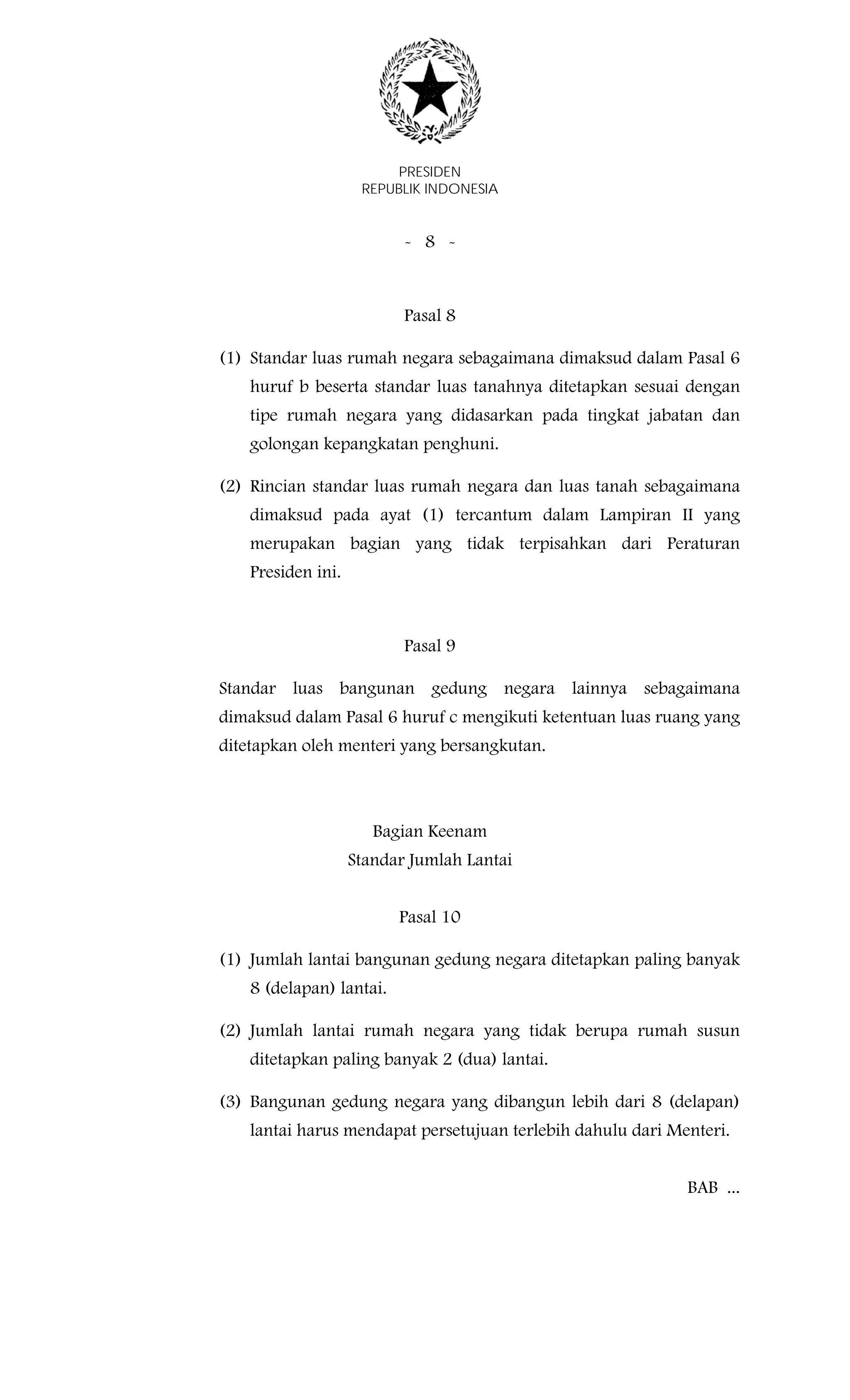 136980210 pembangunan-bangunan-gedung-negara-perpres-no-73-2011-pdf | PDF