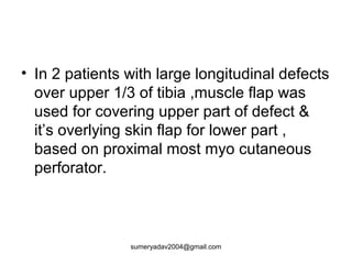 gastrocnemius flap | PPT