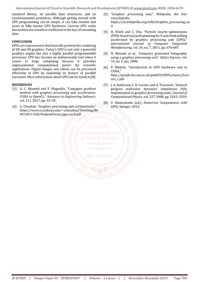 Graphics Processing Unit: An Introduction | PDF