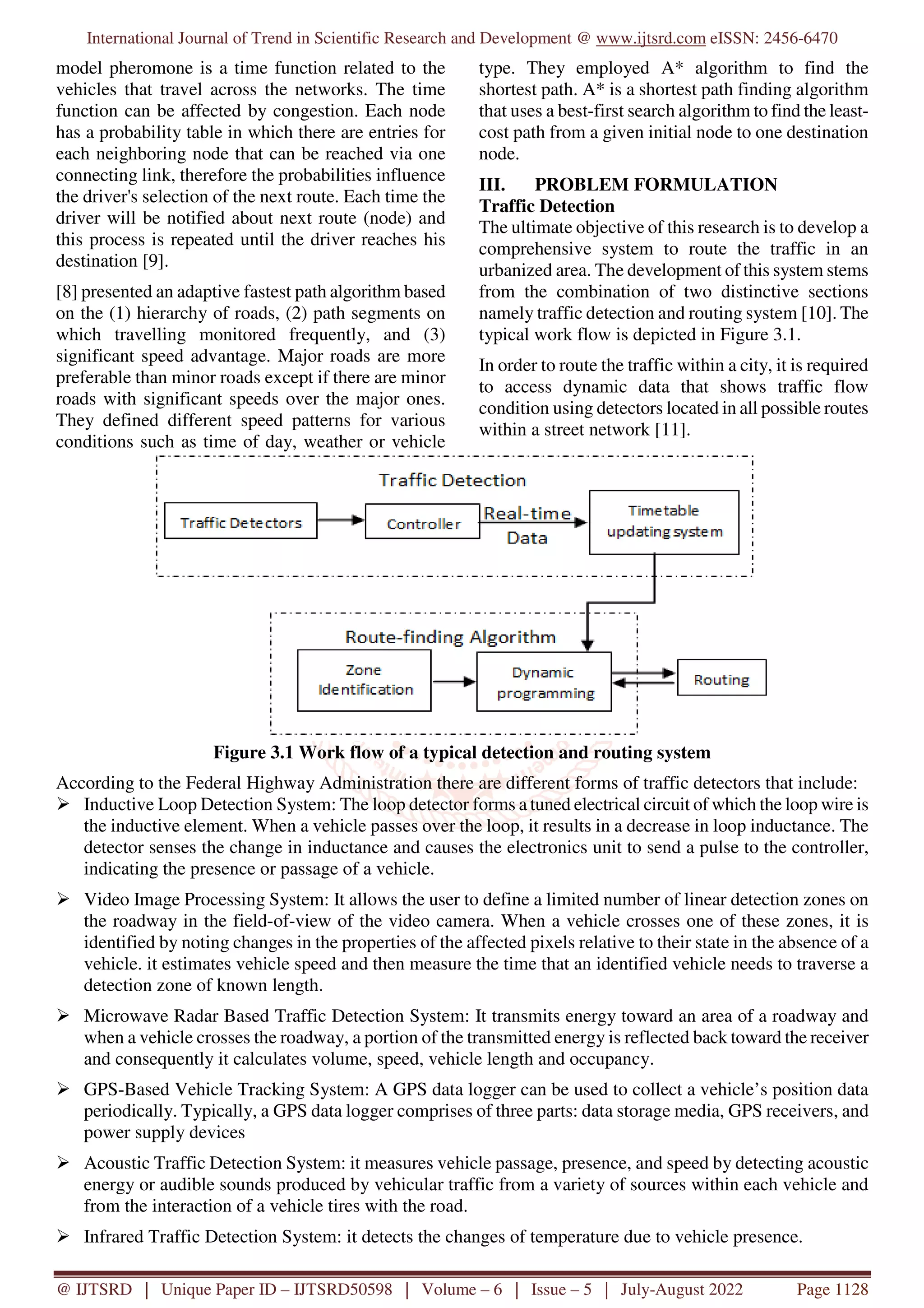 Intelligent Traffic Management System using Shortest Path | PDF | Auto ...