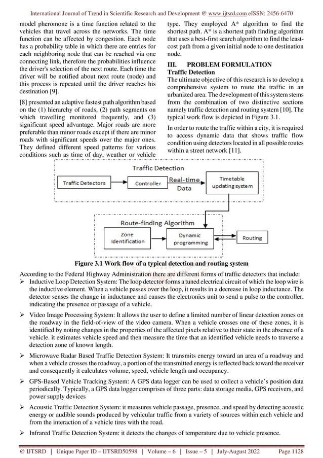 Intelligent Traffic Management System using Shortest Path | PDF | Auto ...