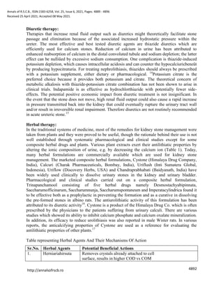 Non Surgical or Medical Management of Uretric Stone: A Review | PDF