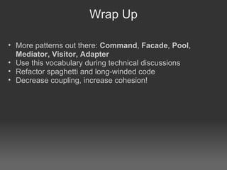 Design Pattern Zoology | PPT | Programming Languages | Computing