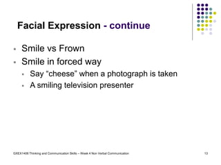 Non-Verbal-Communication.ppt assignment on non verbal communication | PPT