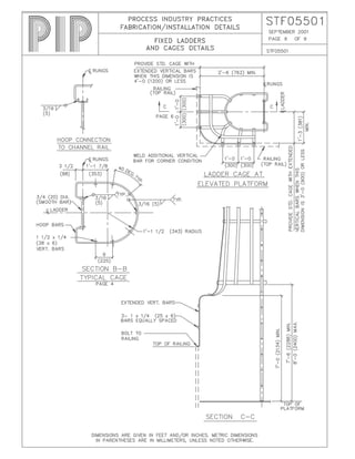 LADDER SAFETY CAGE DETAILS-Layout1 PDF PDF, 56% OFF