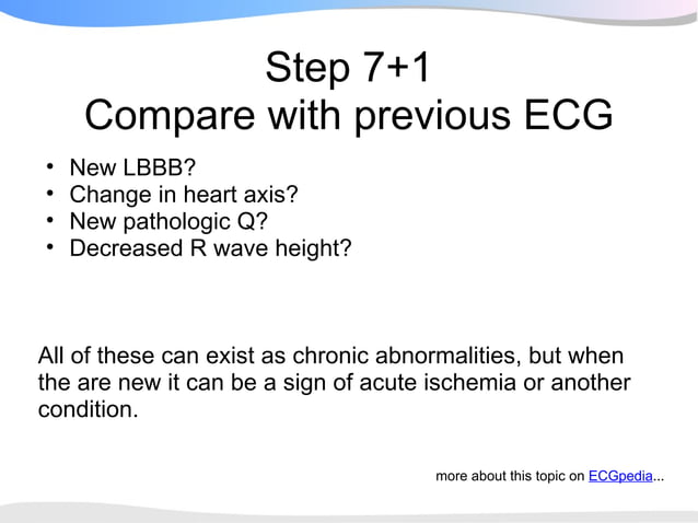 ECGpedia - ECG Presentation | PPT