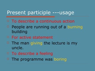 Participle | PPT