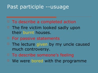 Participle | PPT