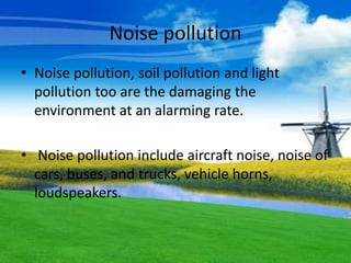 Environmental Problems and Solutions | PPTX