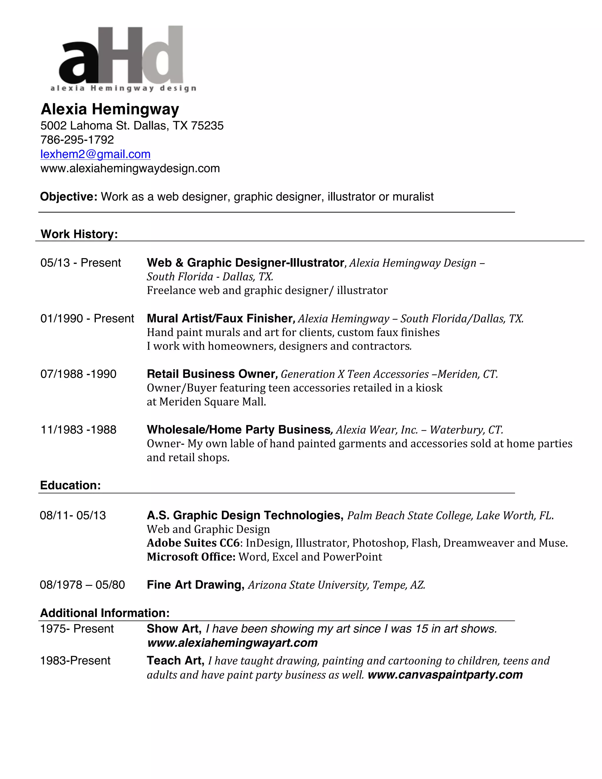 Alexia Hemingway-2 | PDF