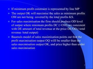 137315101-Baumols-Sales-Maximisation-Model.pdf | Free Download