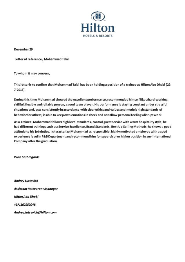 Reference letter Mohammad | DOCX