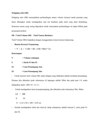 137505049 56203026-stripping-ratio | PDF