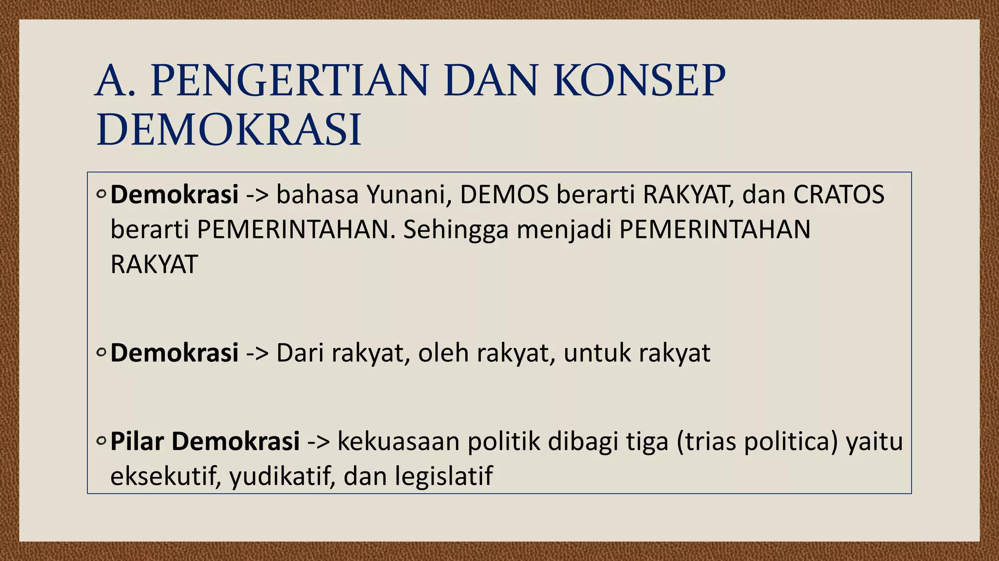 kelompok 5 demokrasi | PDF