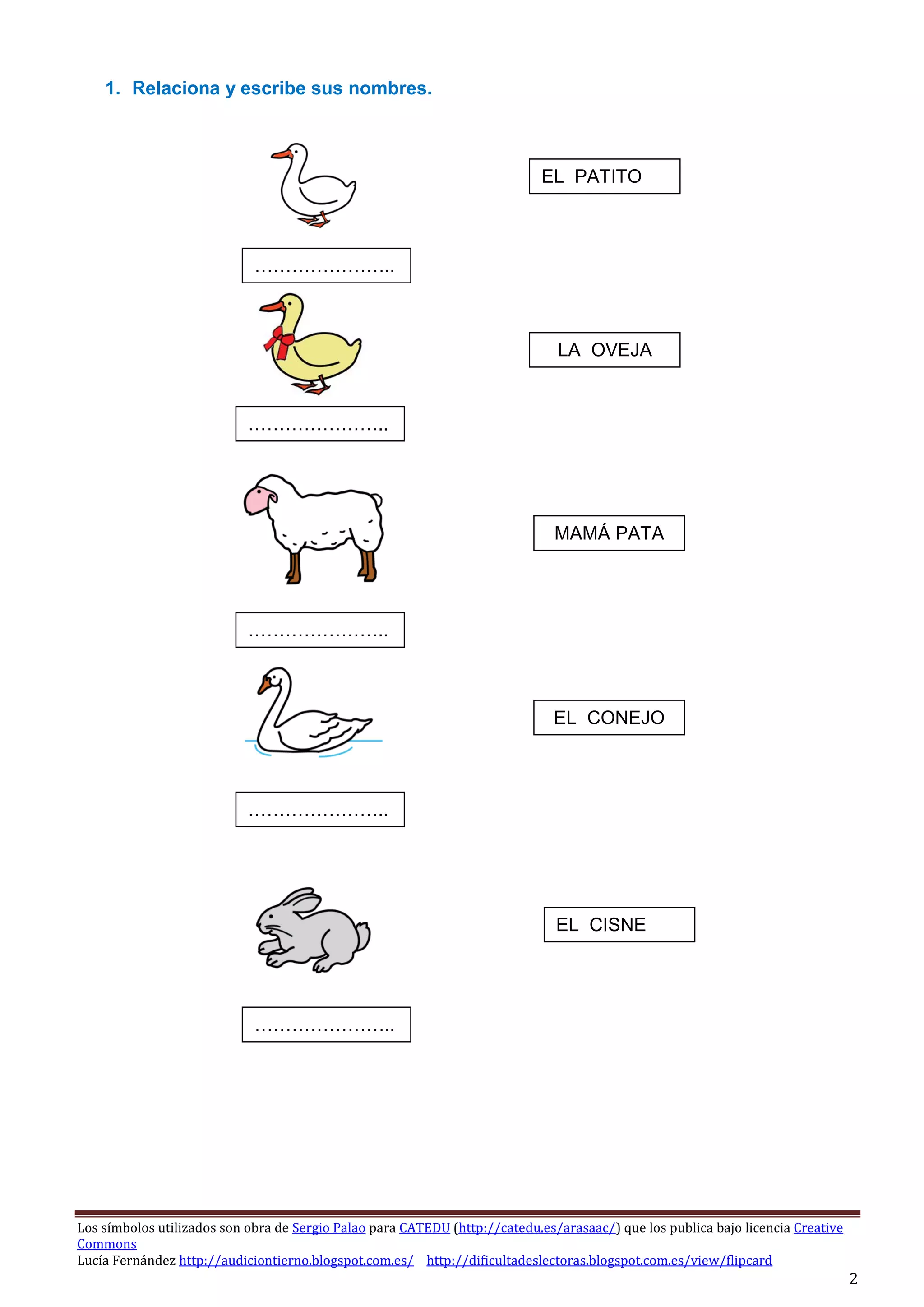 137684066 actividades-comprension2-patito-feo | PDF