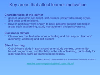 Motivation and learning psychology motivation | PPT