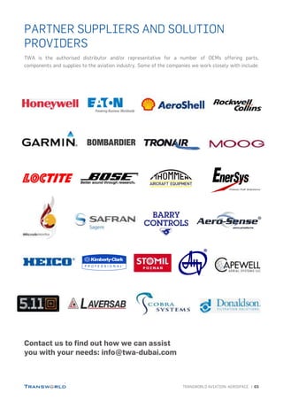 Transworld Aviation Brochure 2016_English-1 | PDF