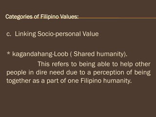 Filipino-Value-System OJZCNSJKNCVJVNDJVN | PPT