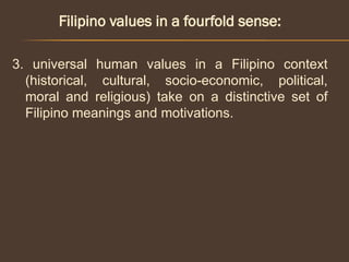 Filipino-Value-System OJZCNSJKNCVJVNDJVN | PPT