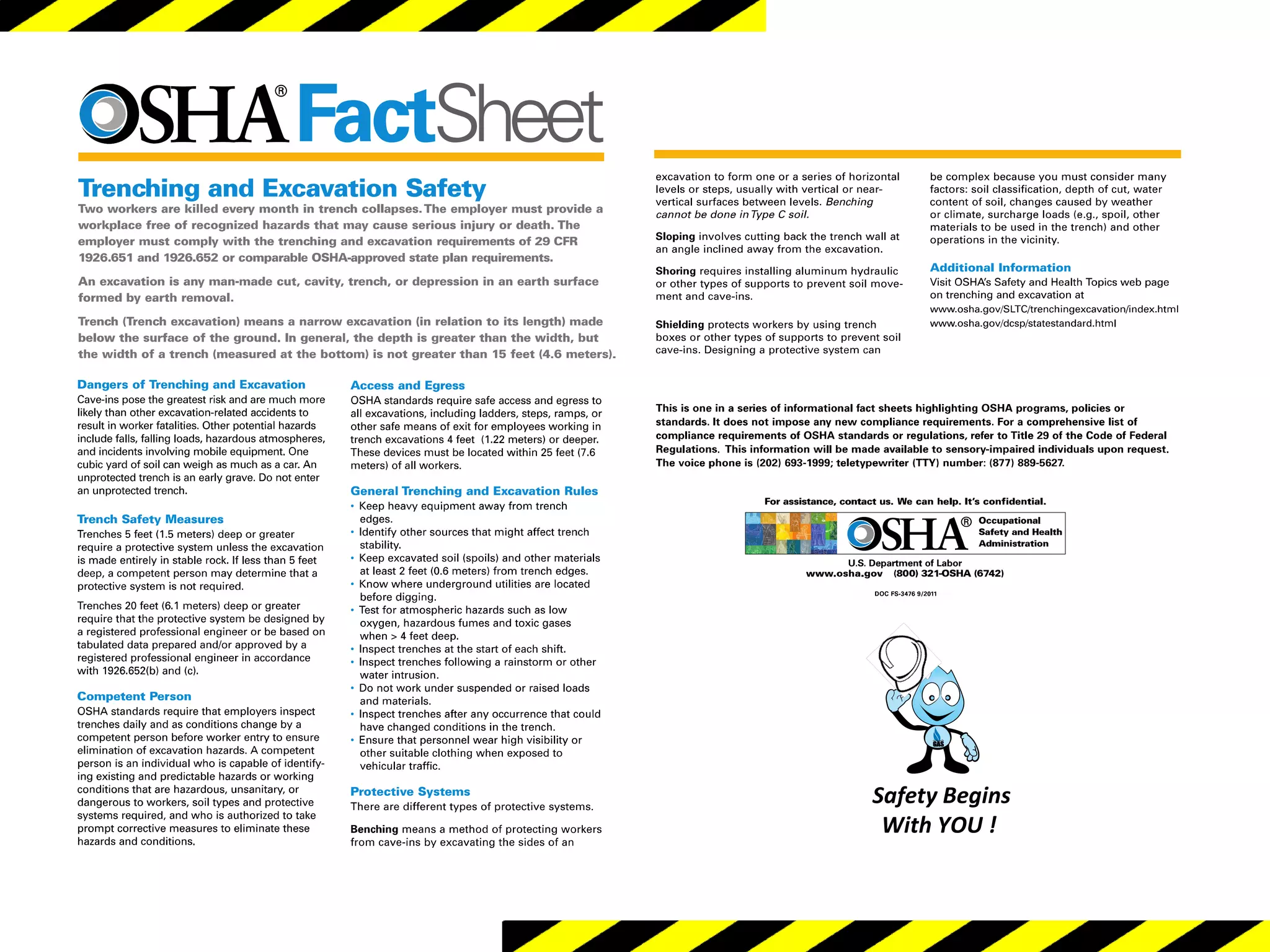 Excavation Safety Training Module 1 | PPT