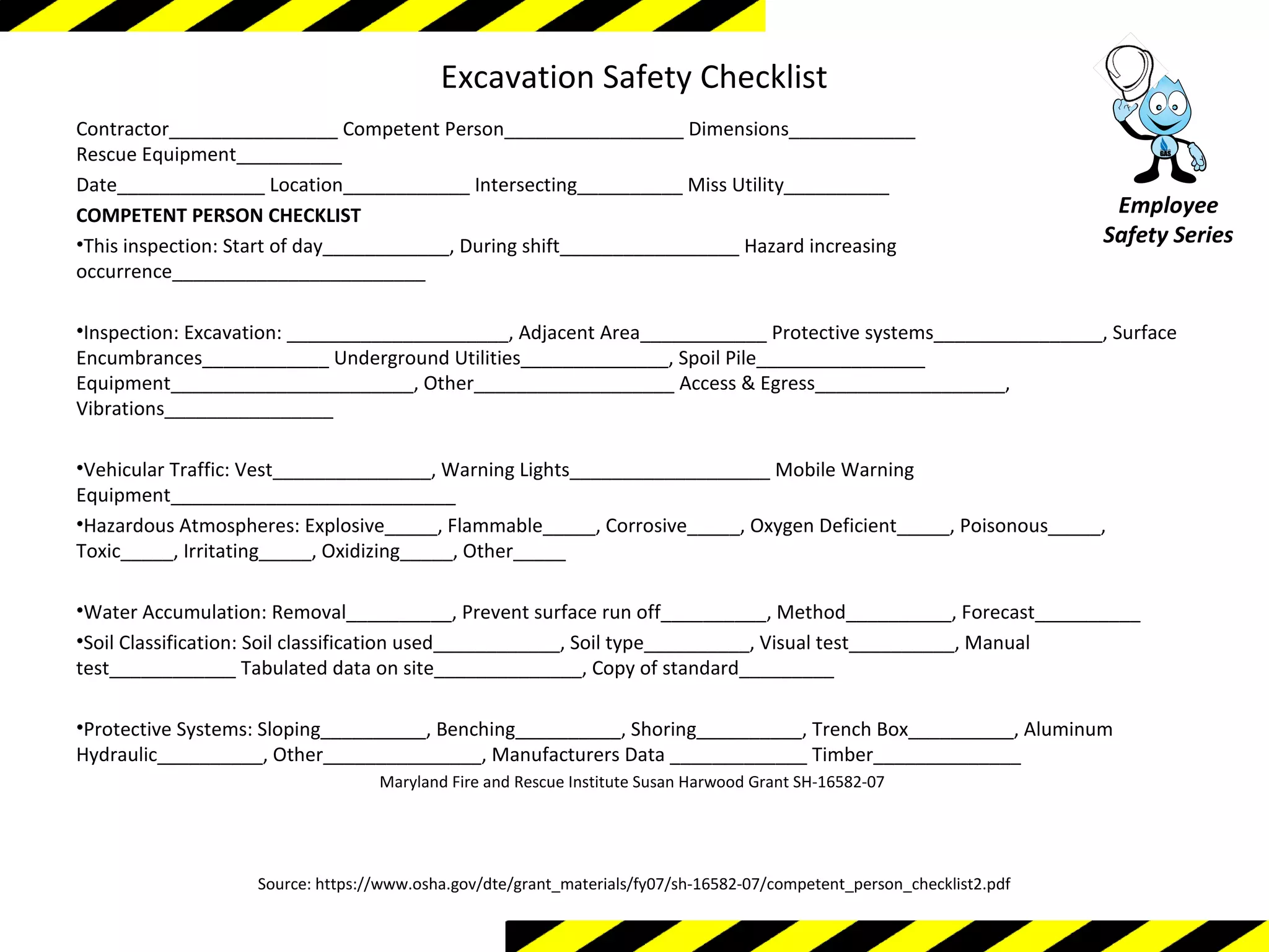 Excavation Safety Training Module 1 | PPT