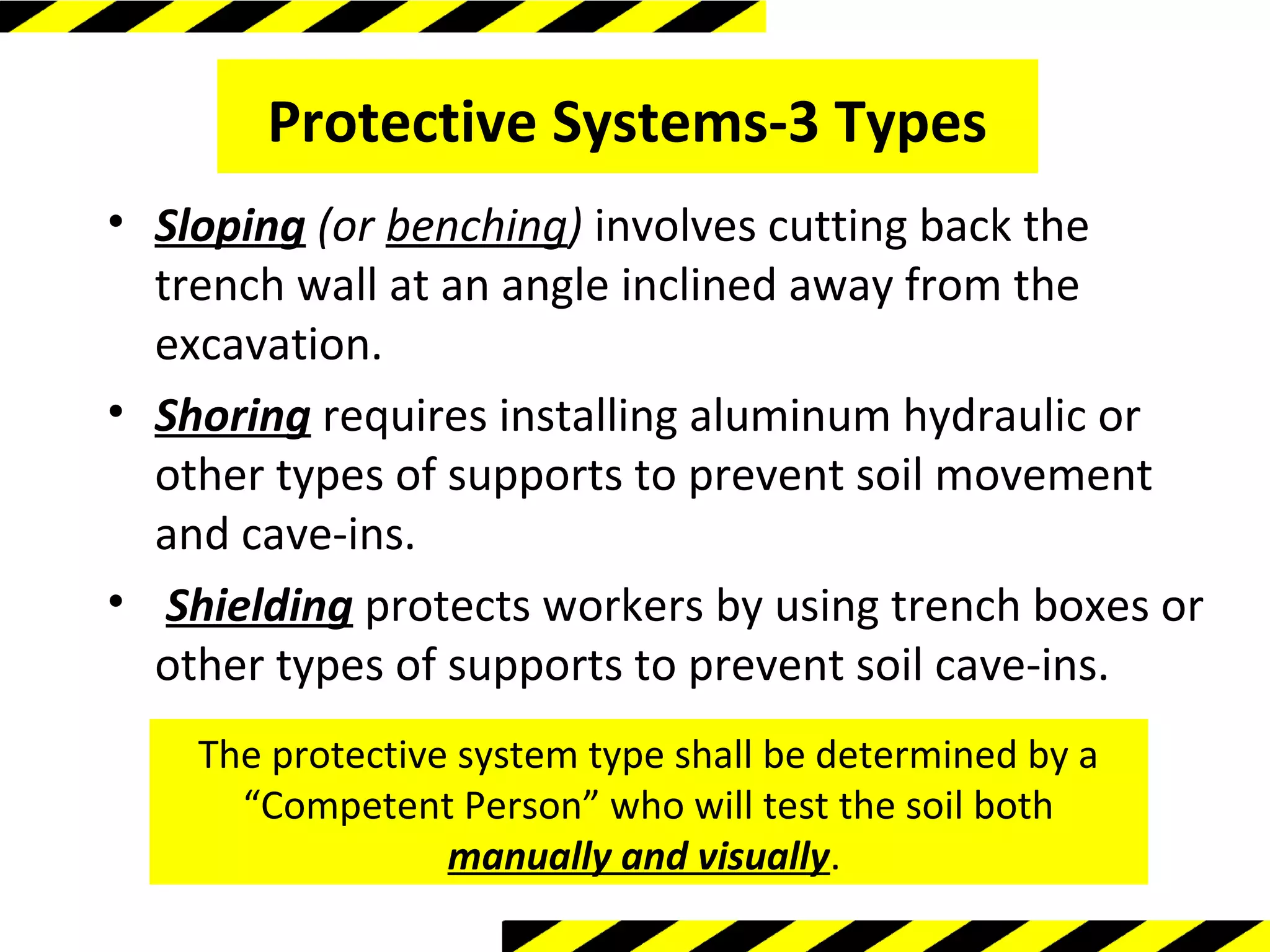 Excavation Safety Training Module 1 | PPT